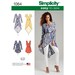 Simplicity S8875 Sewing Pattern, Misses and Women's Plus Size Deep V ...