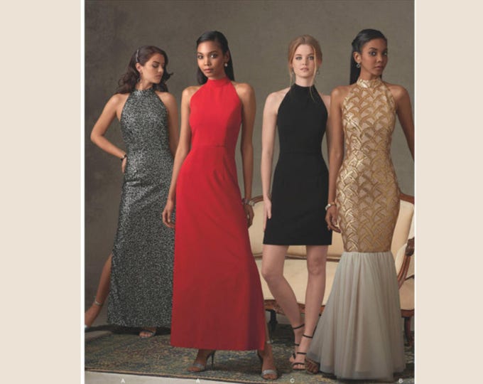 Simplicity S8330 Sewing Pattern, Misses and Plus Size Dresses With ...