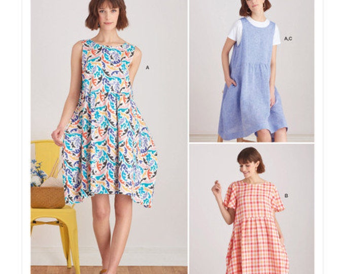 Simplicity S9596 Sewing Pattern for Misses' Easy to Sew Loose Fitting ...