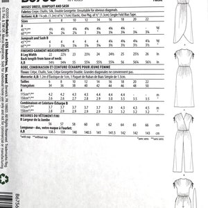 Butterick B6756 Sewing Pattern, Misses and Plus Size Sleeveless Faux ...