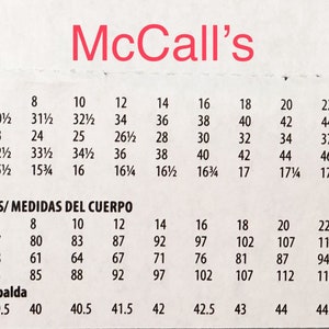 Mccall's M8364 Sewing Pattern Misses' and Plus Size - Etsy