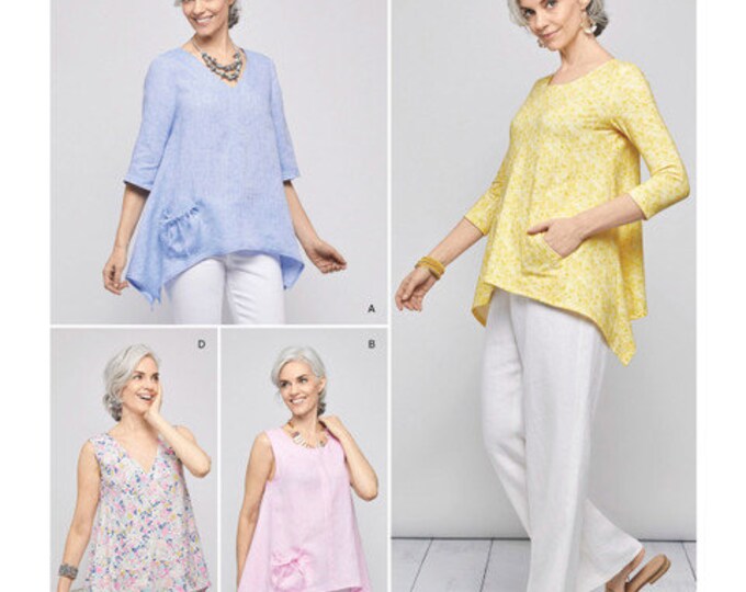 Simplicity S8603 Sewing Pattern for a Misses' Pullover Top by Elaine ...