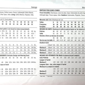 Simplicity S9747 Sewing Pattern for Misses' Deep V-neckline Dusters ...