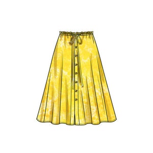 Simplicity Pattern S9786 Sewing Pattern for Women's Easy Sew Skirt With ...