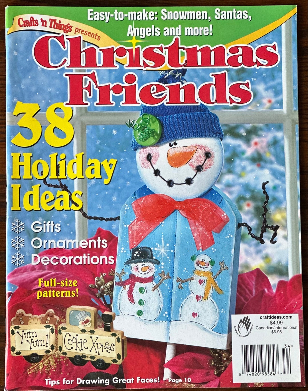 Christmas Friends Craft Magazine by Crafts N Things, DIY Snowmen ...