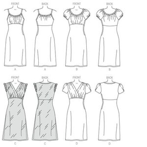 Mccall's M7116 Sewing Pattern, Misses and Plus Size Easy to Sew ...