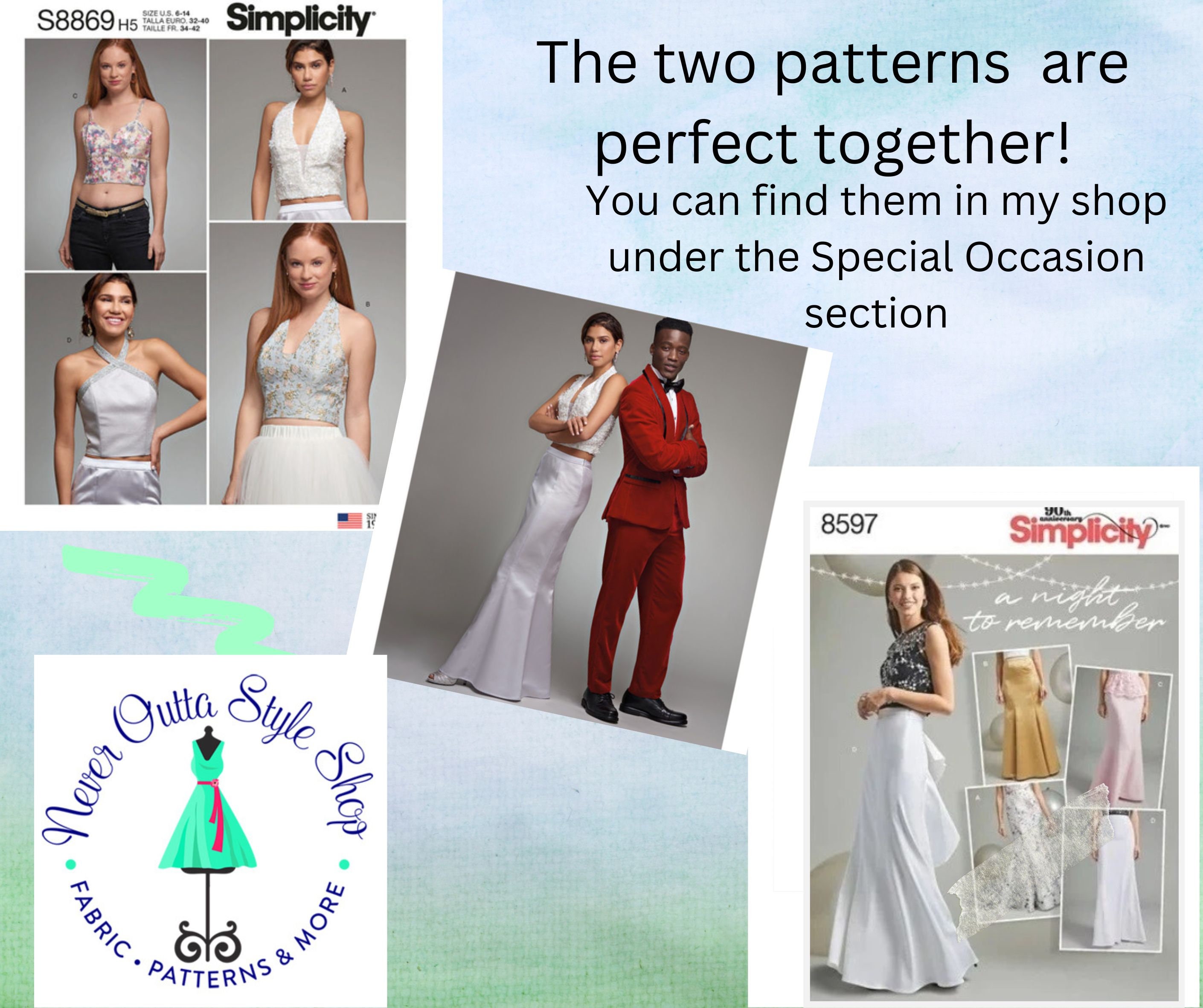 Simplicity S8869 Sewing Pattern, Misses' & Plus Size Lined Tops, Easy ...