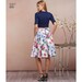 Simplicity 8609 Misses-plus Size Knit Crop Top and Pleated Skirt Sewing ...