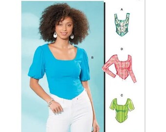 Sewing Pattern for Misses' and Plus Size Women, Easy to Sew Knit Drop ...
