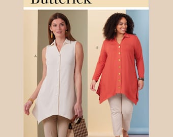 Mccall's M8364 Sewing Pattern, Misses' and Plus Size Easy to Sew Knit ...