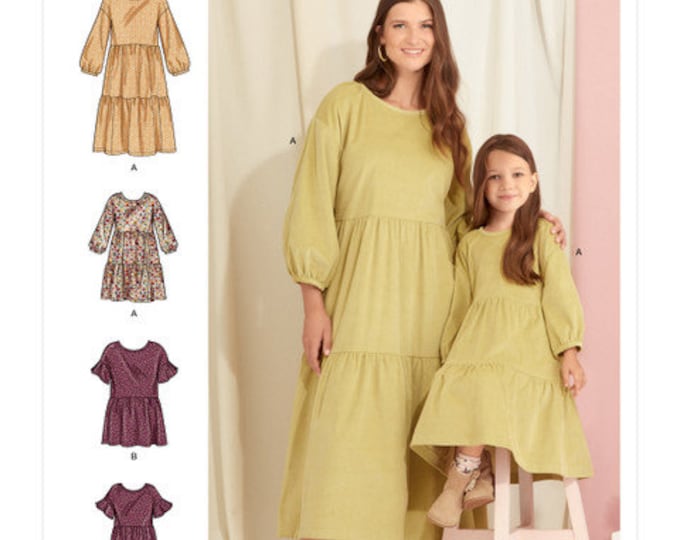 Simplicity S9454 Sewing Pattern for Easy to Sew Children's & Misses ...