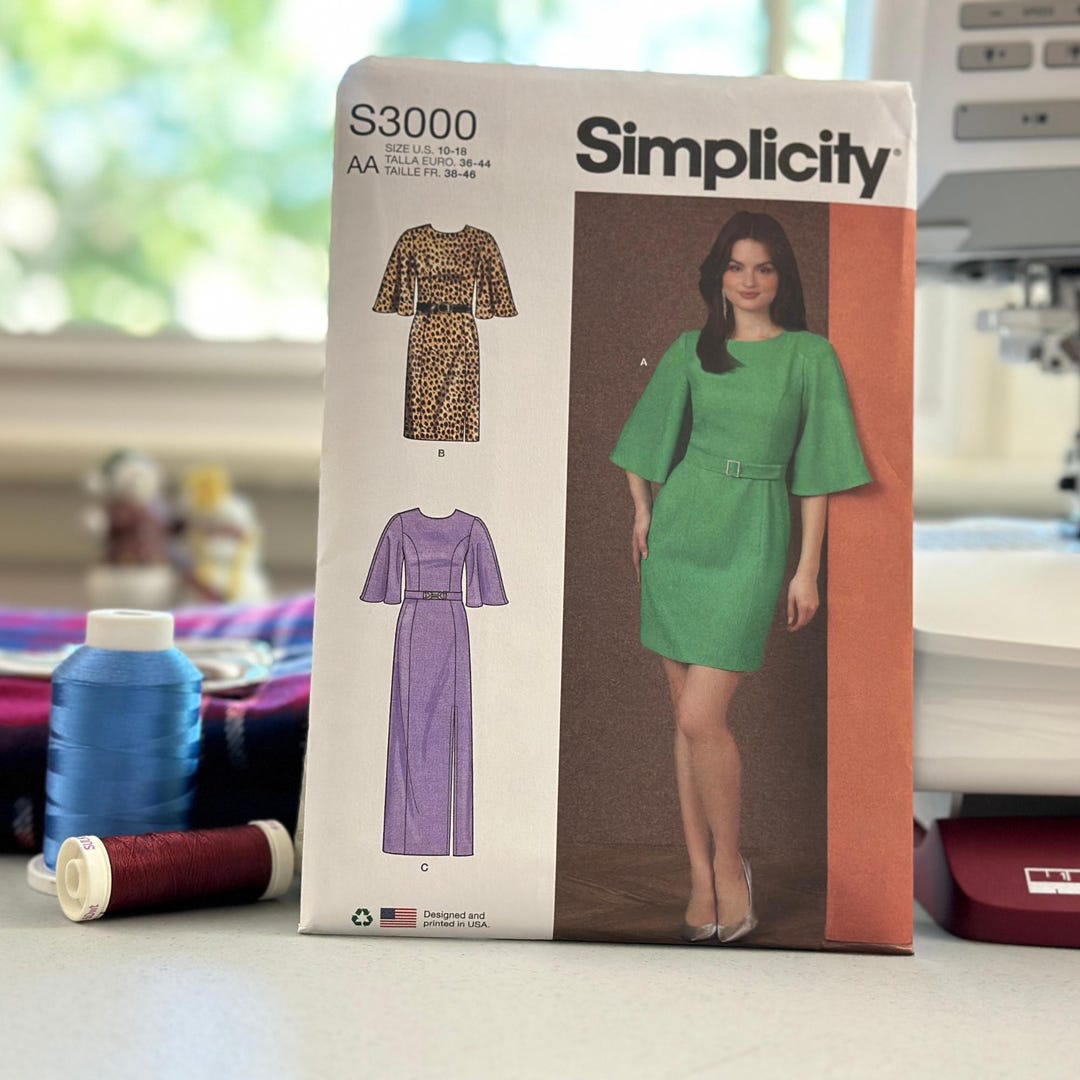Simplicity S3000 Sewing Pattern for Misses and Womens Fitted Dresses ...