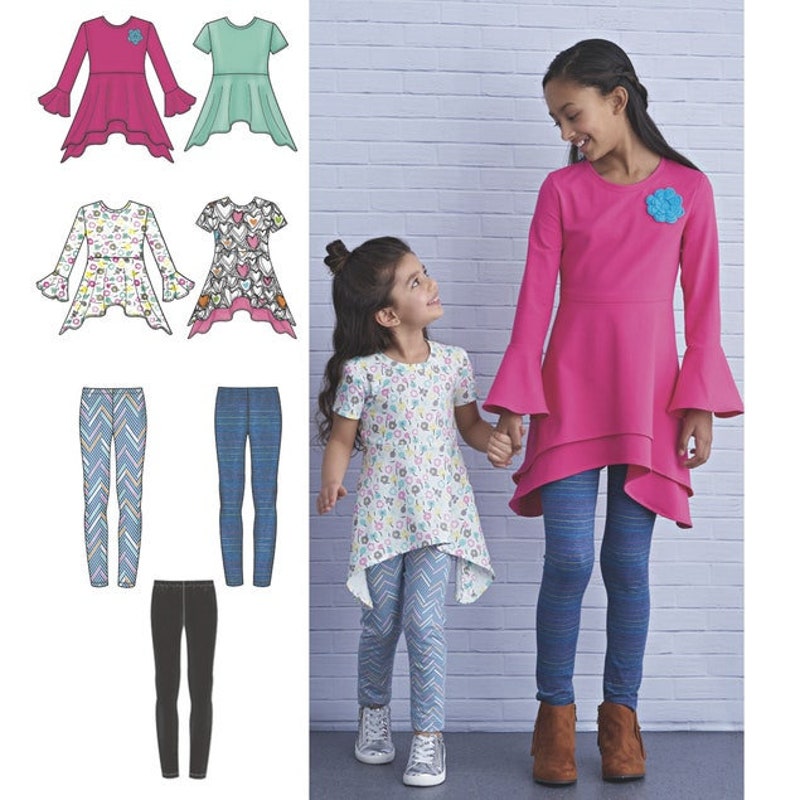 Girls Tunic Pattern - Etsy