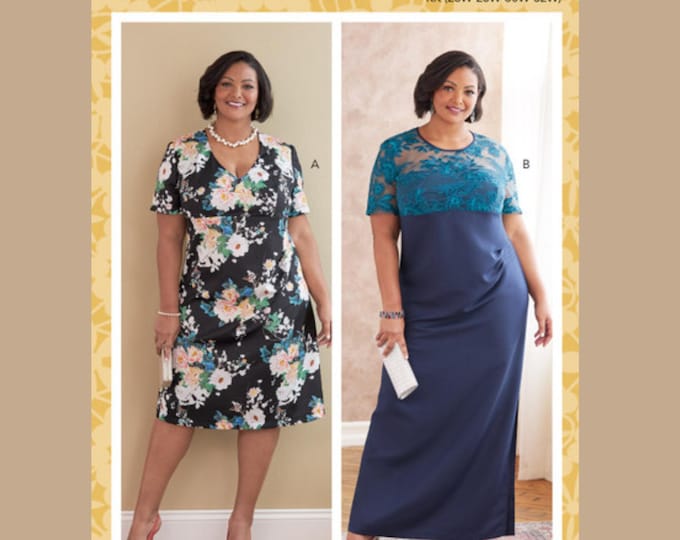 Simplicity 8599 Misses/petite/plus Size Close Fitting off the Shoulder ...