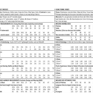 Simplicity S8875 Sewing Pattern, Misses and Women's Plus Size Deep V ...