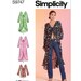 Simplicity S8875 Sewing Pattern, Misses and Women's Plus Size Deep V ...