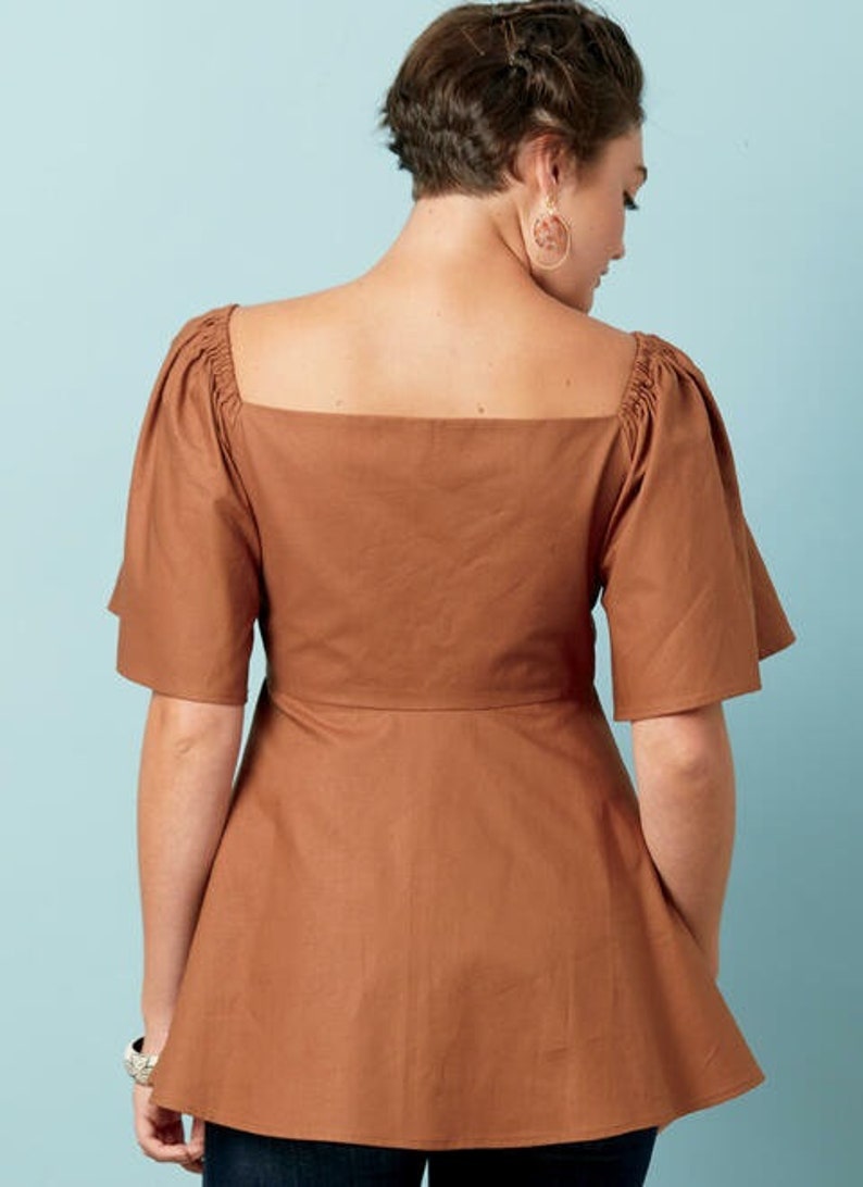 Mccall's M7902 Sewing Pattern for Misses Easy to Sew Blouse With Front ...