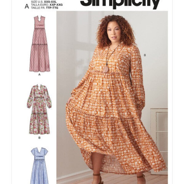 Loose Fitting Dress Patterns - Etsy