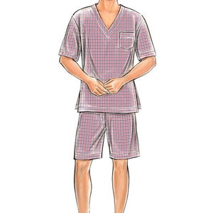 Sewing Pattern for Men's Classic Loungewear & Robe, Simplicity S1021 ...