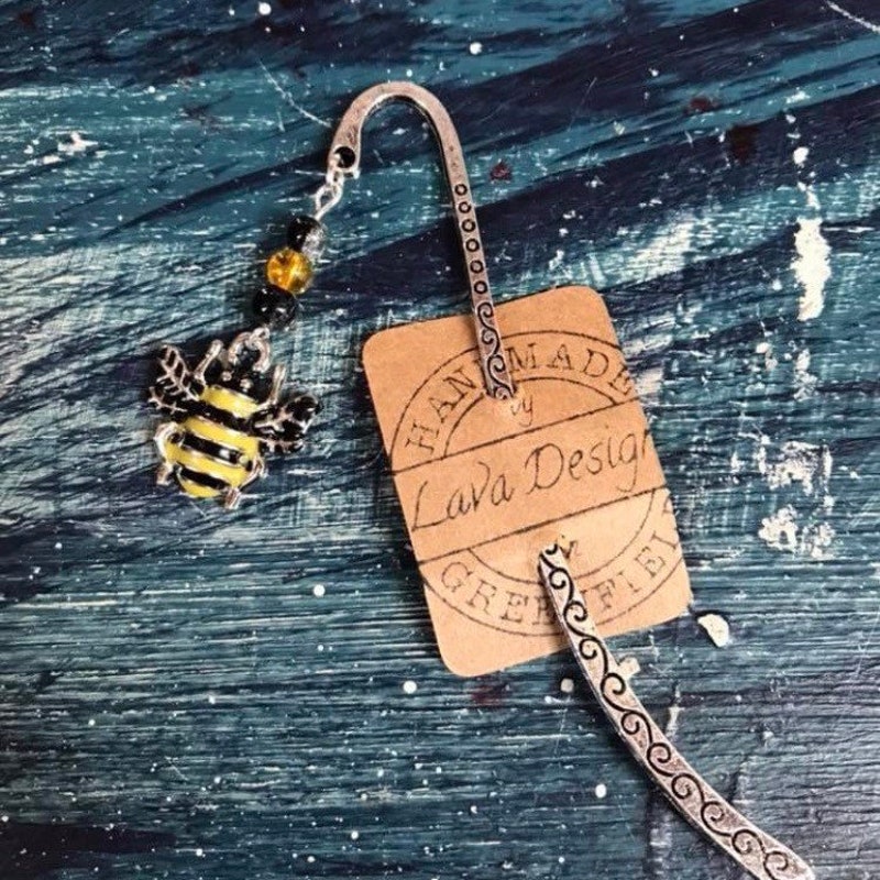 Bee Bookmark - Etsy
