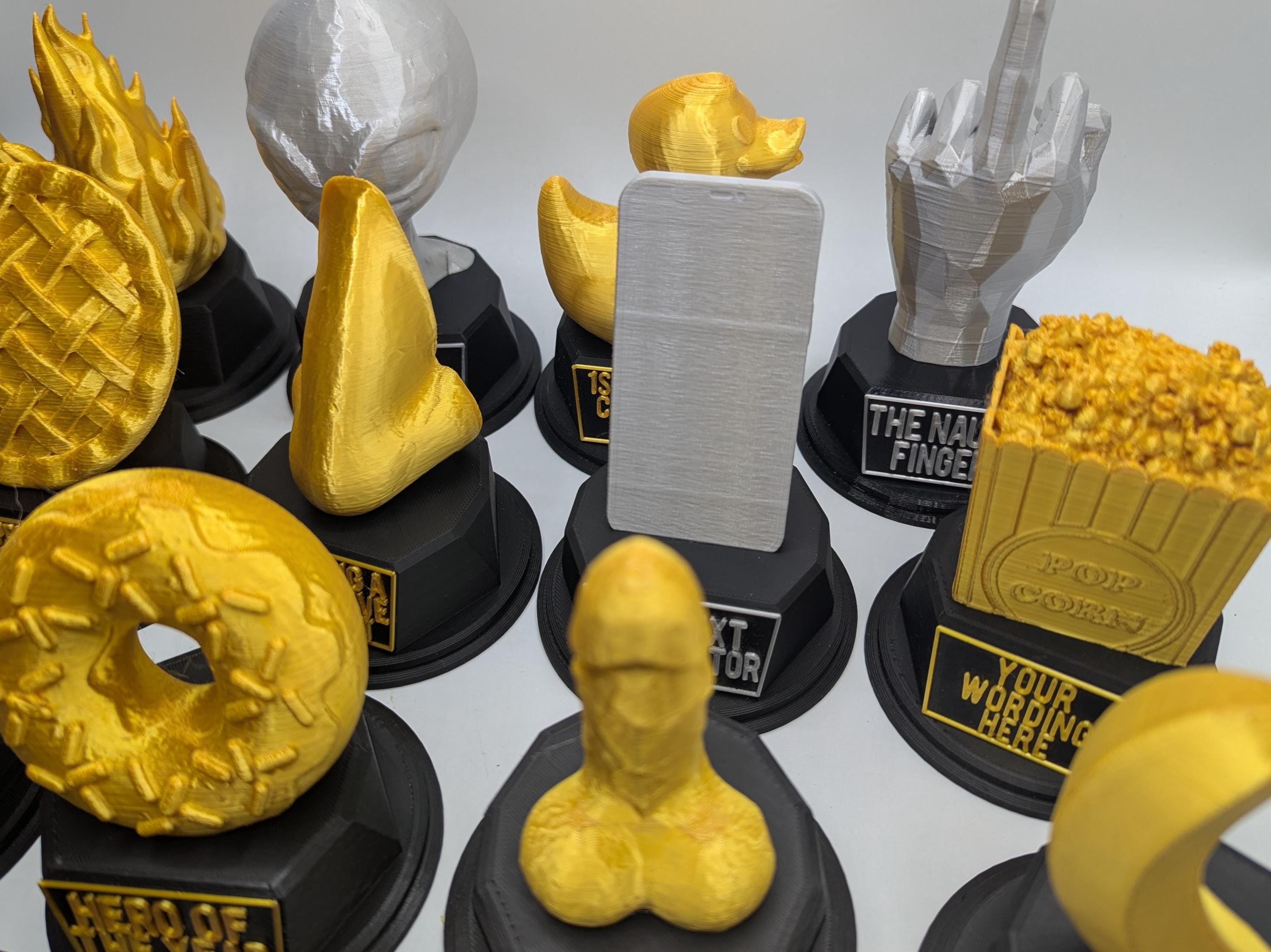 Personalised Custom Trophy, Design Your Own Trophy, Fun Office Award ...