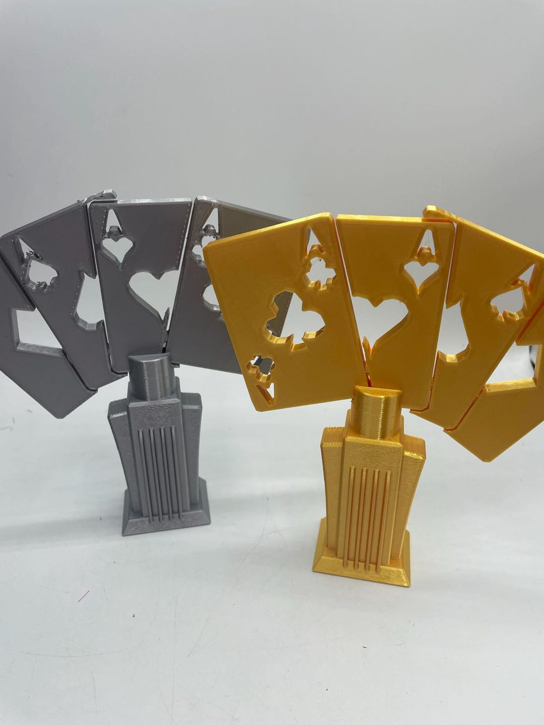 Poker Game Trophy, Card Game Trophy, Gambling Trophy, Christmas Card ...