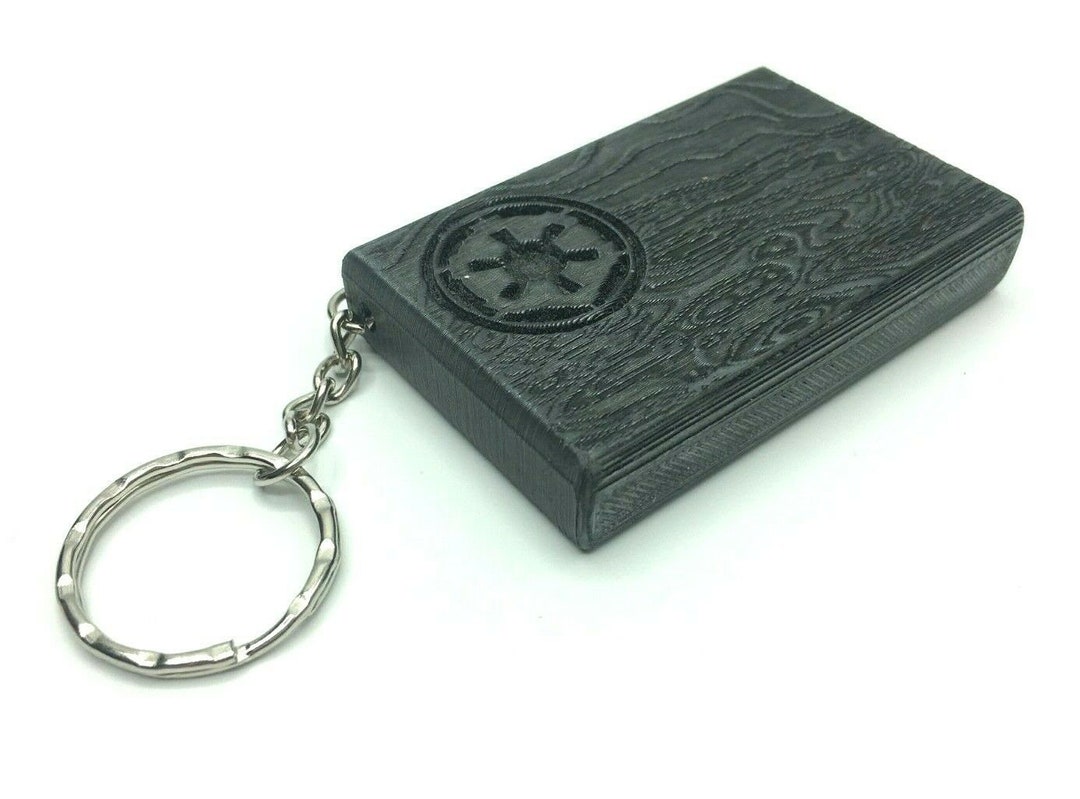 Beskar Steel Ingot Replica Keyring / Bagtag -weighted Hand Finished ...