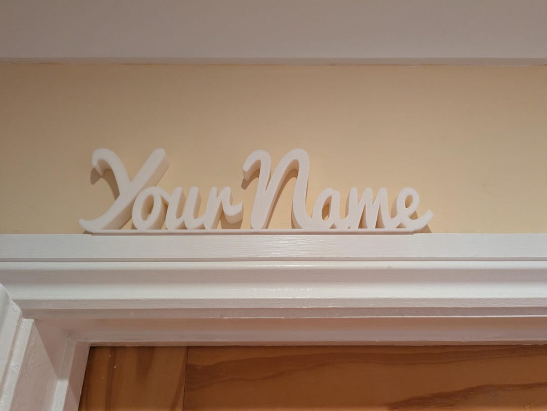 Personalised Door Sign, Door Topper, Custom Door Sign, Children Door ...