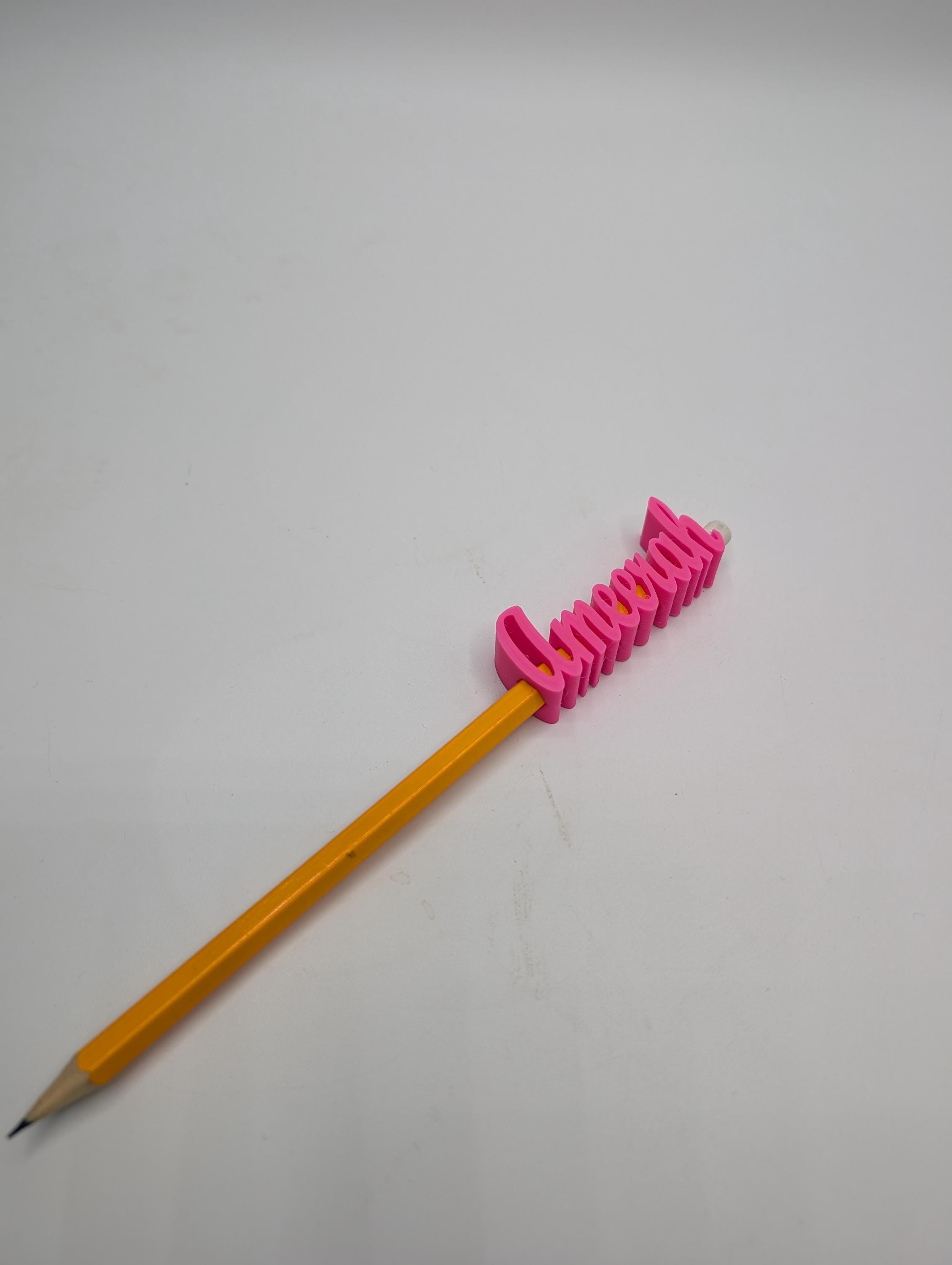 Pencil Toppers With Pencil, Party Bag Filler, Gift for Office Staff ...