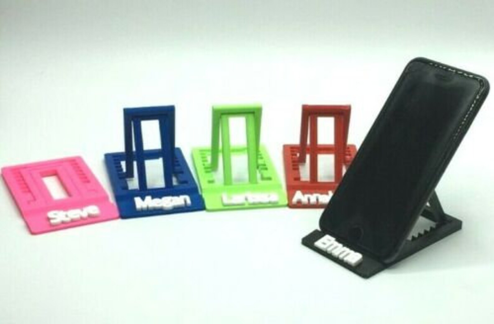 Personalised Folding Phone Stand, Universal Phone Stand, Adjustable ...