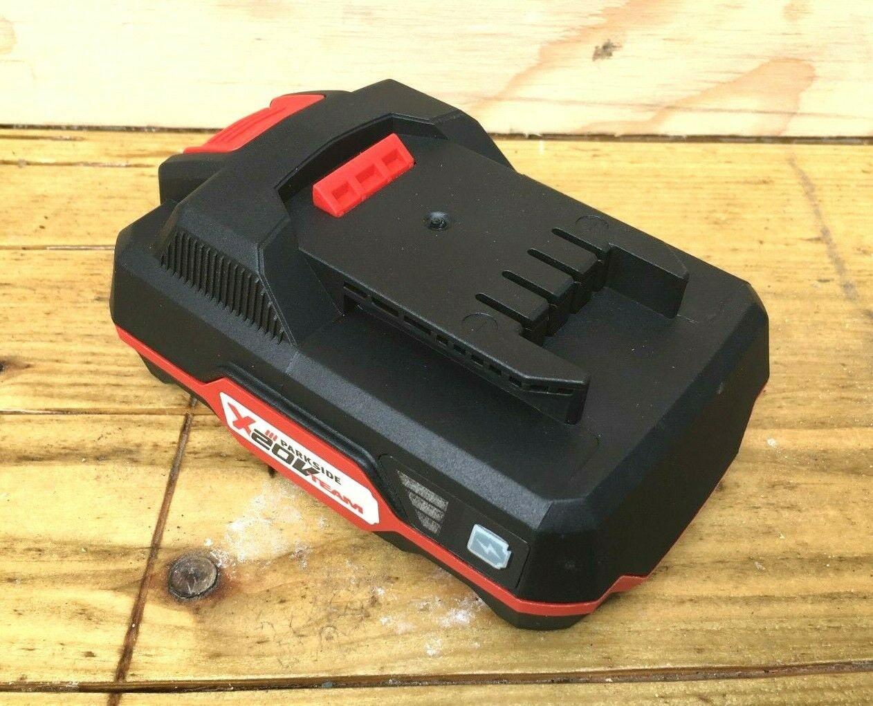 Parkside X 20V Battery Wall / Undershelf Mount Holder for Workshop ...