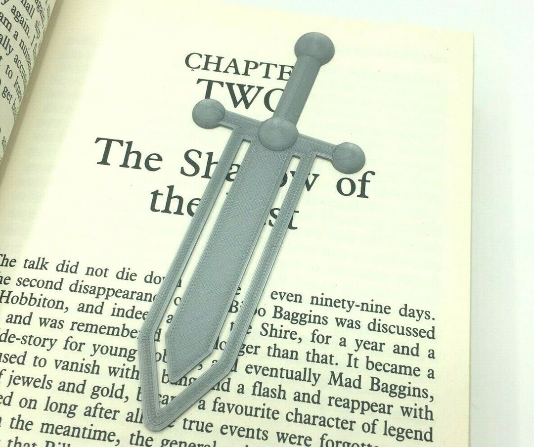 Sword Bookmark / Fantasy and Adventure Book Lovers Bookmark / Gift for ...