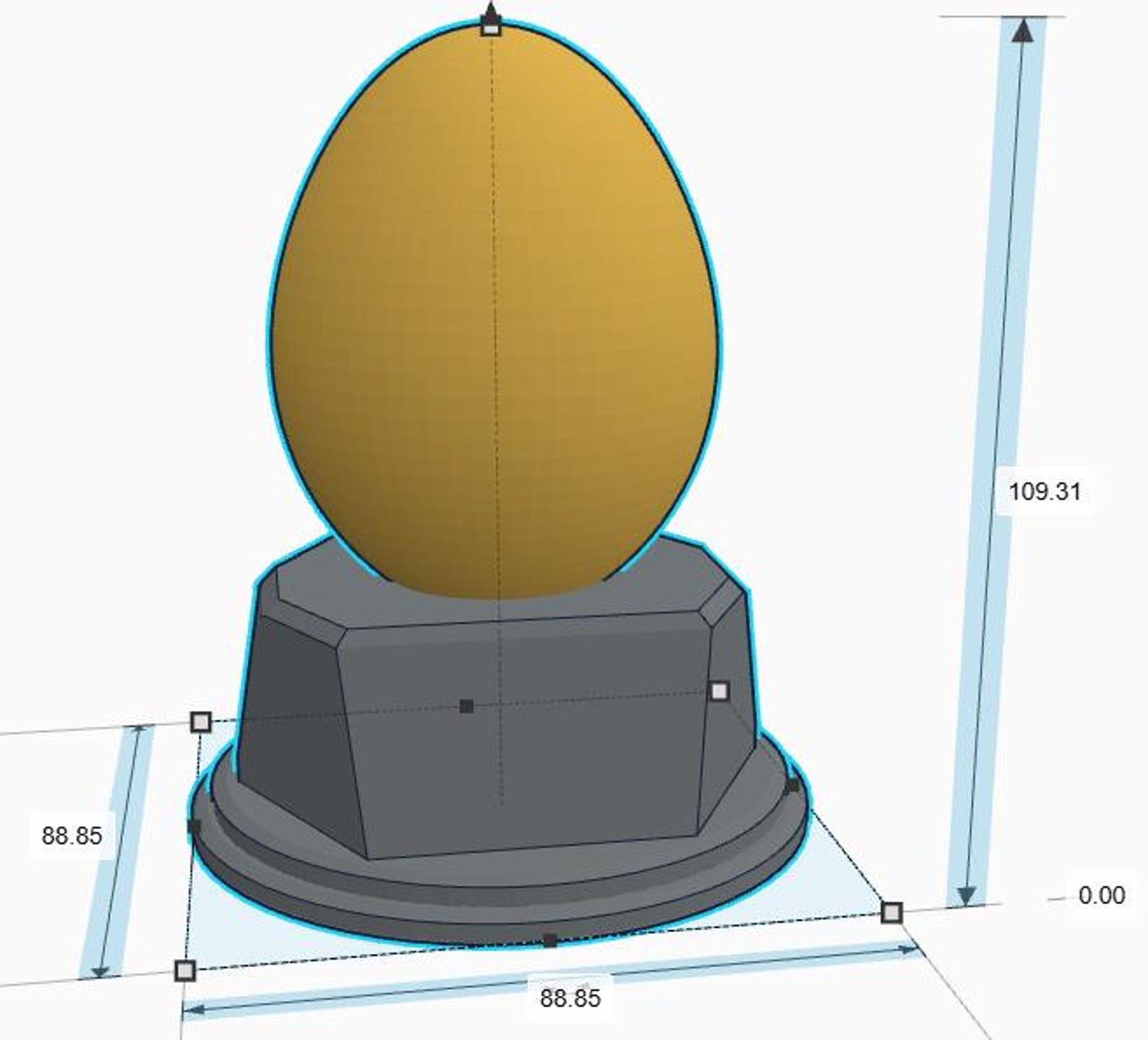 Personalised Golden Egg Trophy, Good Egg Award, Best Employee Award ...
