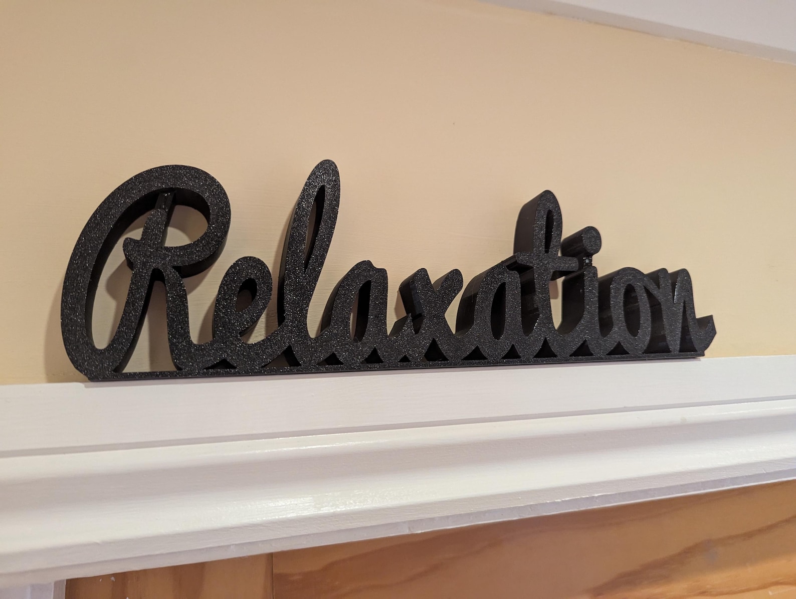Relaxation Door Sign, Room Door Sign, Custom Door Sign, Door Topper ...