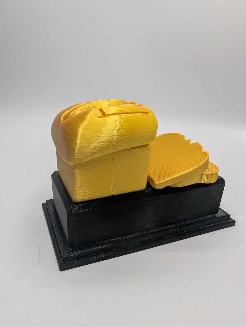 Personalised Loaf of Bread Trophy, Sandwich Award, Custom Trophy ...