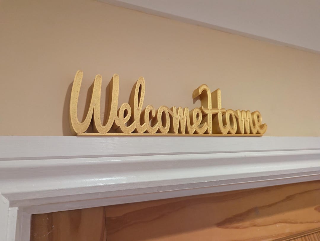 Welcome Home Door Sign, Hallway Door Sign, Door Topper, Custom Door ...