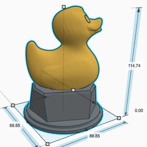 Personalised Rubber Ducky Trophy, Rubber Duck Fun Trophy, Rubber Duck ...