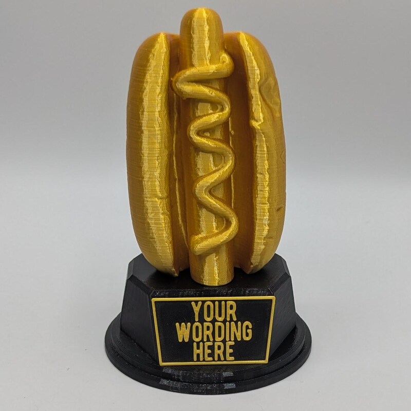 Hotdog Trophy - Etsy