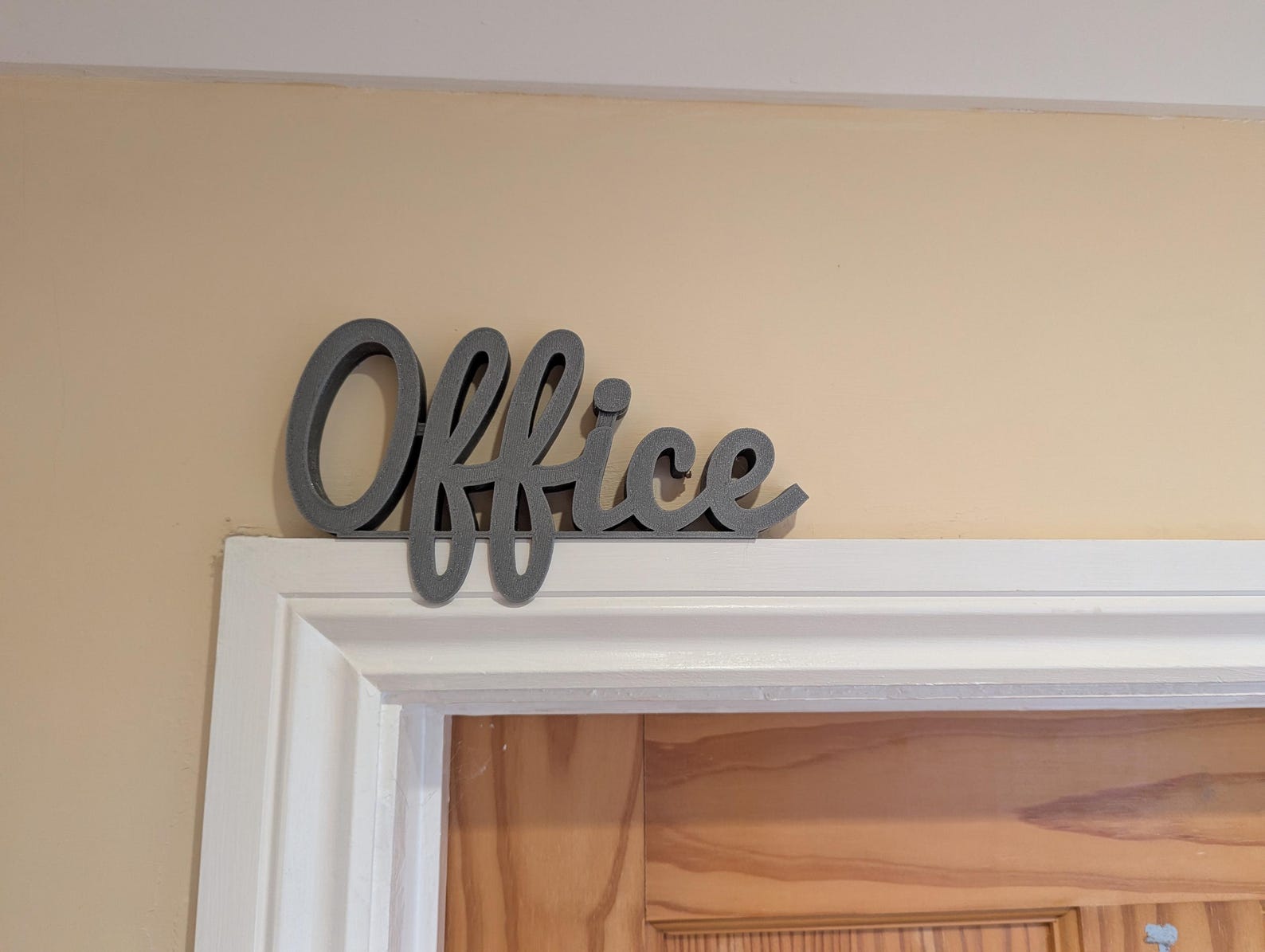 Office Door Sign, Home Office Door Sign, Office Door Topper, Room Door ...