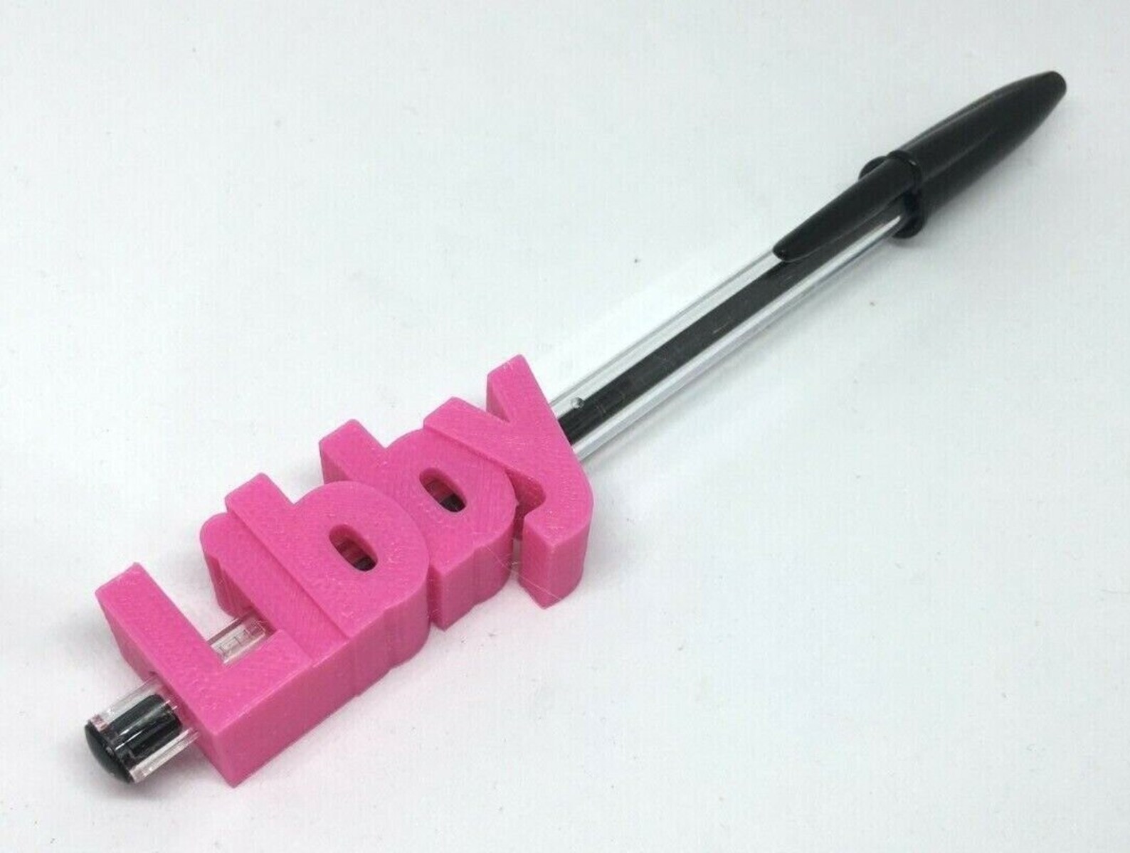 Personalised Pen Toppers for Office / School + FREE BIC BIRO Ballpoint ...