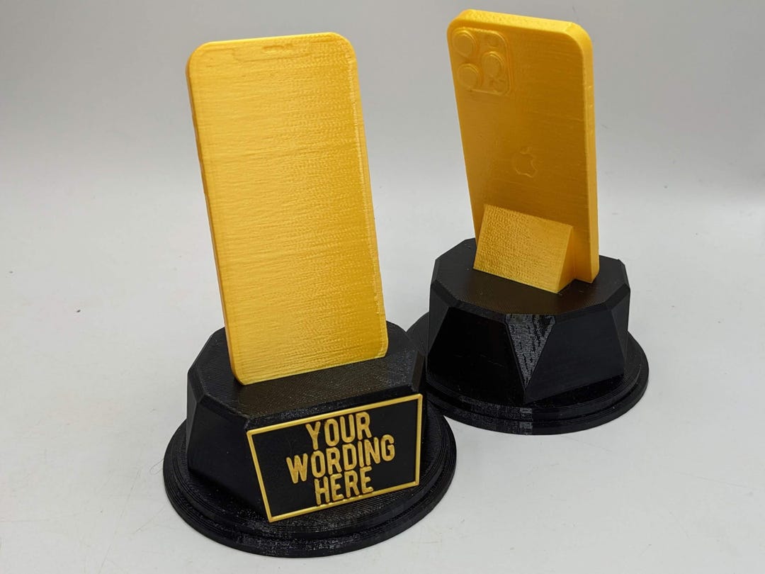 Personalised Phone Trophy / Phone Trophy / Phone Award / Gift for ...