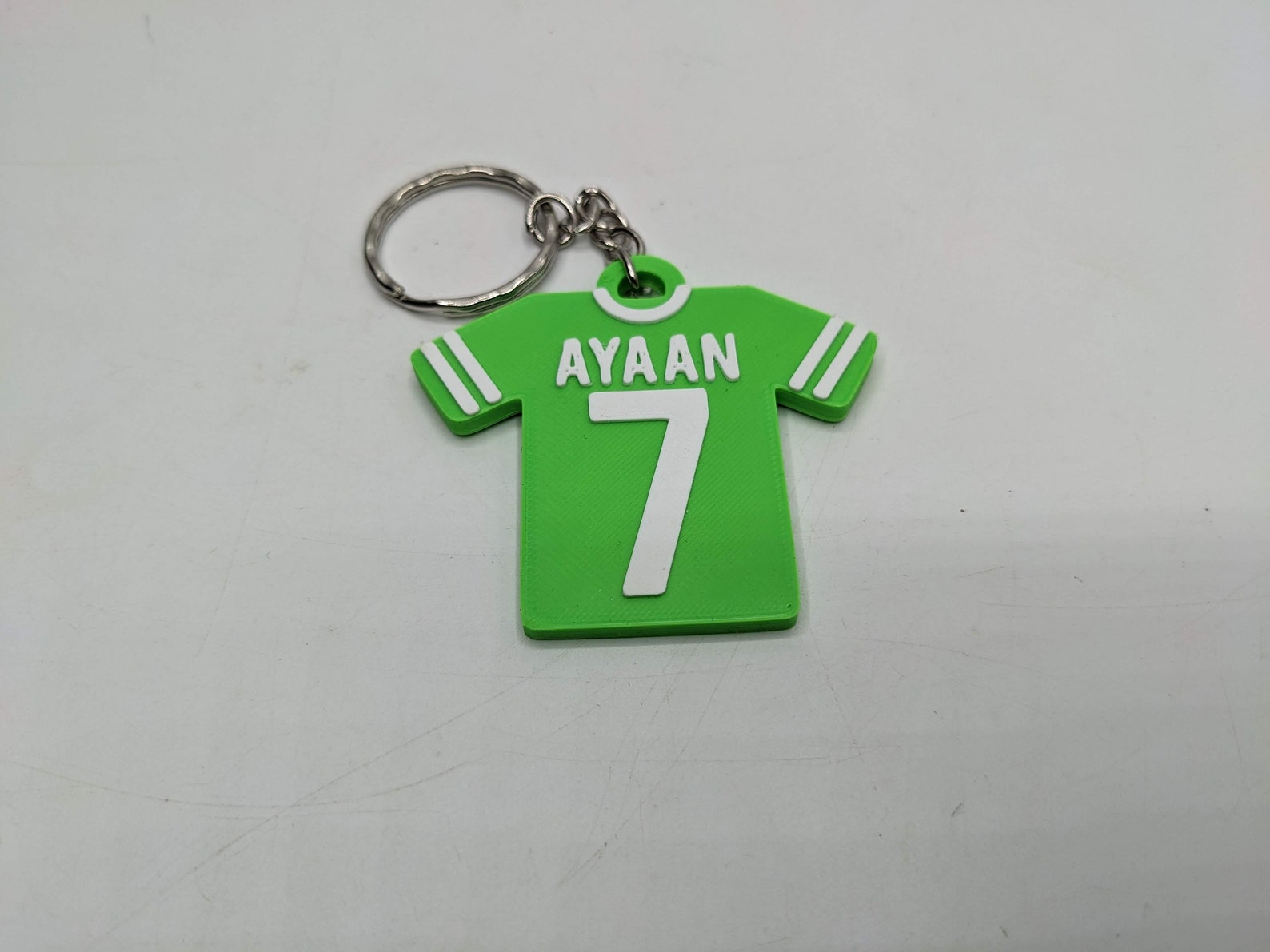 Girls Personalised Football Keyring / Soccer Keyrings / Football Party ...