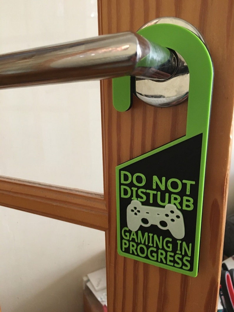 Gaming Do Not Disturb Door Sign / Hanging Do Not Disturb Sign - Etsy Italia