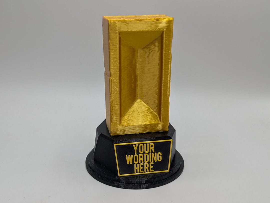 Personalised Brick Trophy, Brick Shape Gift, Brick Award Gift ...