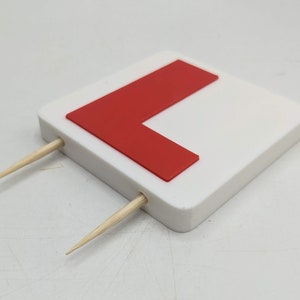 Learner Driver Cake Topper / New Driver Cake Topper / Lplate Cake ...