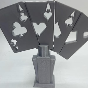 Poker Game Trophy, Card Game Trophy, Gambling Trophy, Christmas Card ...