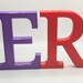 Large Free Standing Letter, Wedding Table Display, Free Standing ...