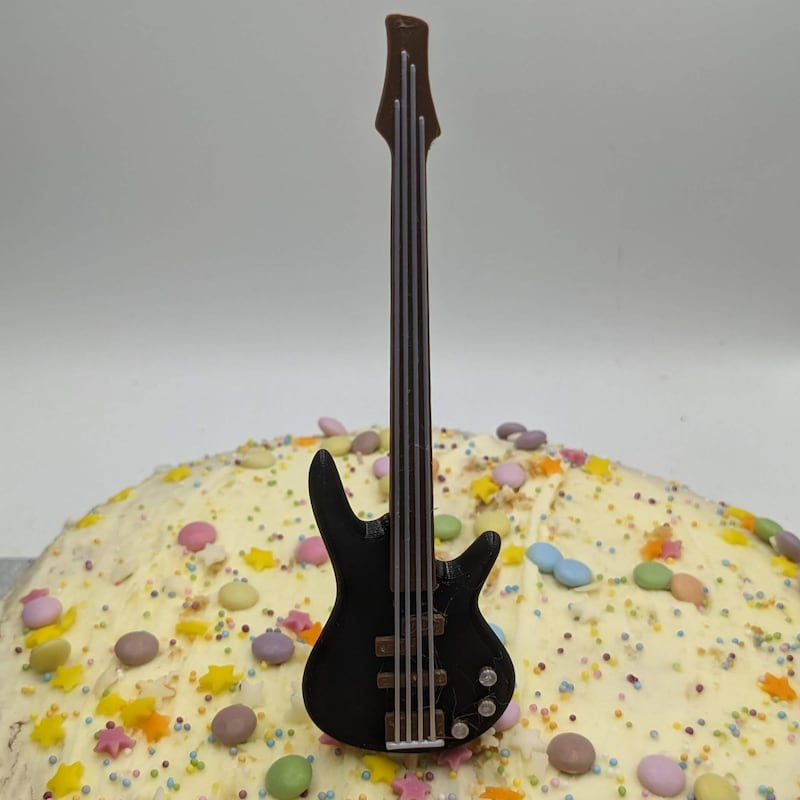 Guitar Cake Topper - Etsy UK