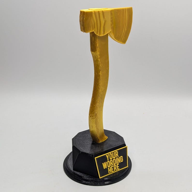 Hatchet Axe Trophy, Axe Award, Custom Trophy Gift, Hatchet Axe Trophy ...