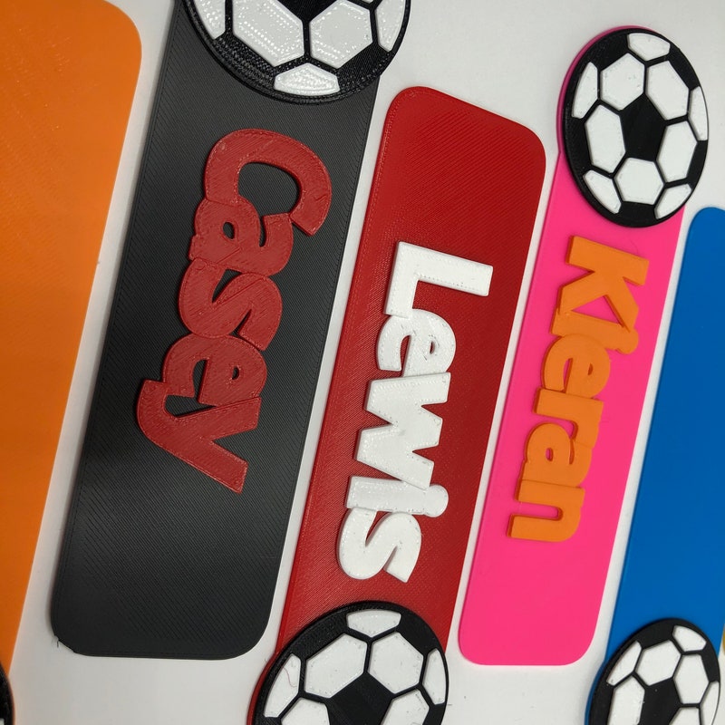 Soccer Bookmark - Etsy